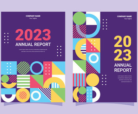Free report cover - Vector Art