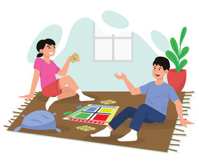 Free monopoly - Vector Art