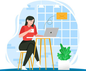 Free email - Vector Art