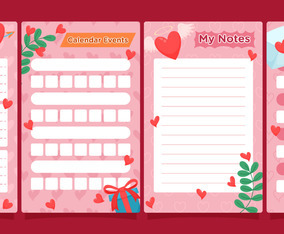 Love Notes Template