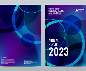 Free report cover - Vector Art