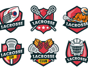 Free lacrosse - Vector Art