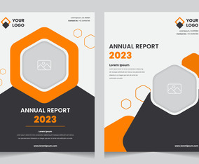 Free report cover - Vector Art
