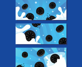 Free oreo day - Vector Art