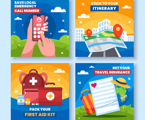 Travel Safety Tips Poster