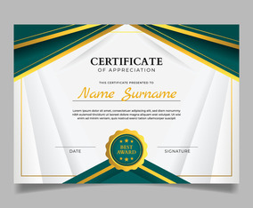 Professional Certificate Template | FreeVectors