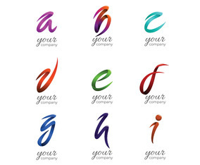 Free alphabet - Vector Art