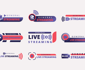 general streaming - 764 Free Vectors to Download | FreeVectors