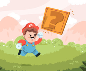 Free mario - Vector Art