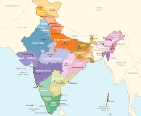 Free south india - Vector Art