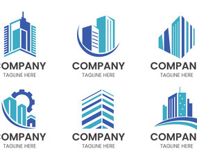 Yellow Construction Company Logo