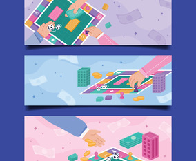 Free monopoly - Vector Art