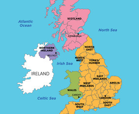 Free uk map - Vector Art