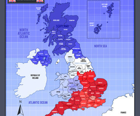 Country Map United Kingdom