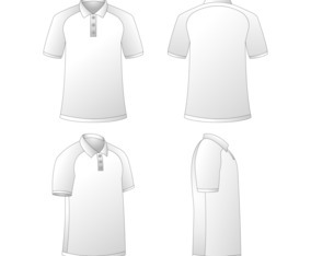 Classic Mens Polo Shirt Template | FreeVectors