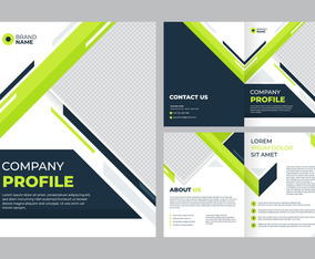 Company Profile Template | FreeVectors