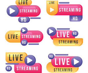 Free live streaming - Vector Art