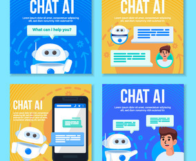 Chat Bot Sticker