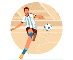 Old Soccer Ball Vector | FreeVectors