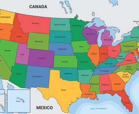 World Map with Country Name