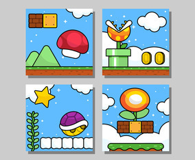 Free mario - Vector Art