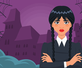 Free the addams family - Vector Art