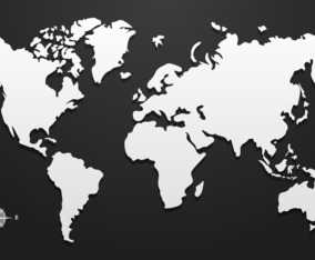 black and white map - 7122 Free Vectors to Download | FreeVectors