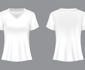 Free female shirt - Vector Art