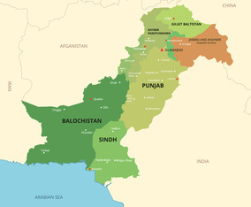 pakistan map - 2138 Free Vectors to Download | FreeVectors