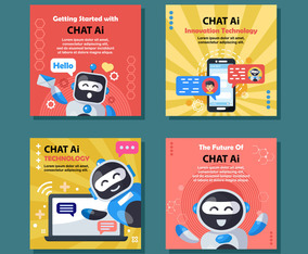 Free chatbot - Vector Art