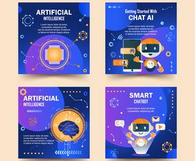 Free chatbot - Vector Art