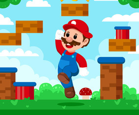 Free mario - Vector Art