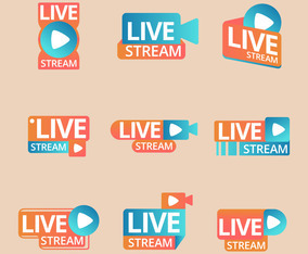 streaming collection - 7762 Free Vectors to Download | FreeVectors