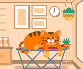 Free rest - Vector Art