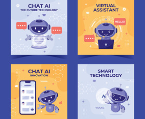 Chat Bot Sticker