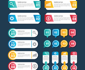 Mind Map Icons and Elements Template | FreeVectors