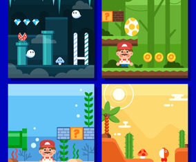 Free mario - Vector Art