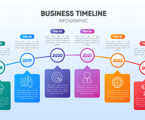 Free timeline - Vector Art