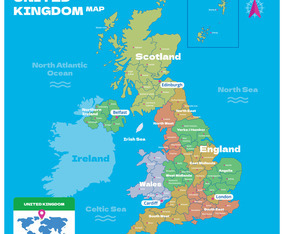 Country Map United Kingdom