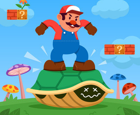Free mario - Vector Art