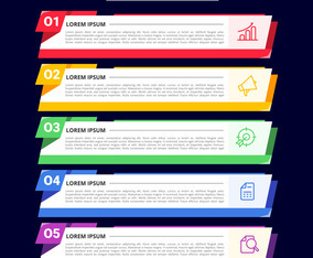 Infographic Step Progress | FreeVectors