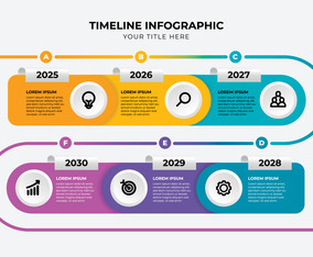 Free timeline - Vector Art