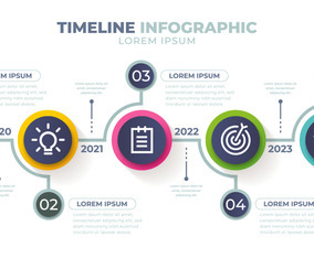Free timeline - Vector Art