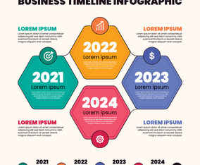 Free timeline - Vector Art