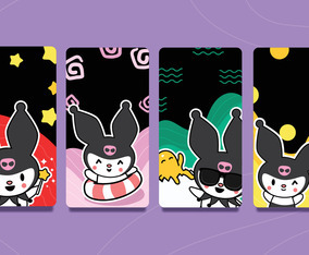 Free kuromi - Vector Art