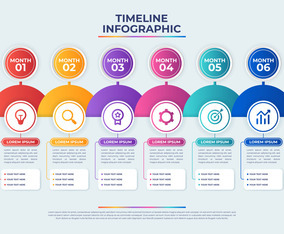 Free timeline - Vector Art