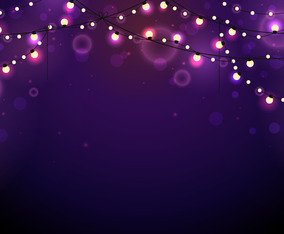 Fairy Light Effect Background