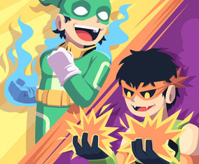 Free boku no hero academia - Vector Art