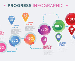 Progress Infographic Template