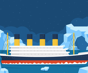 Free shipwreck - Vector Art